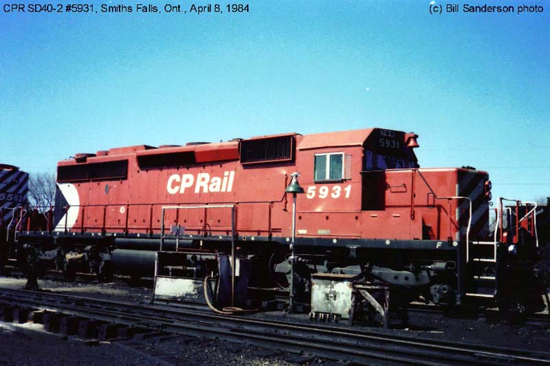 SD40-2 5931